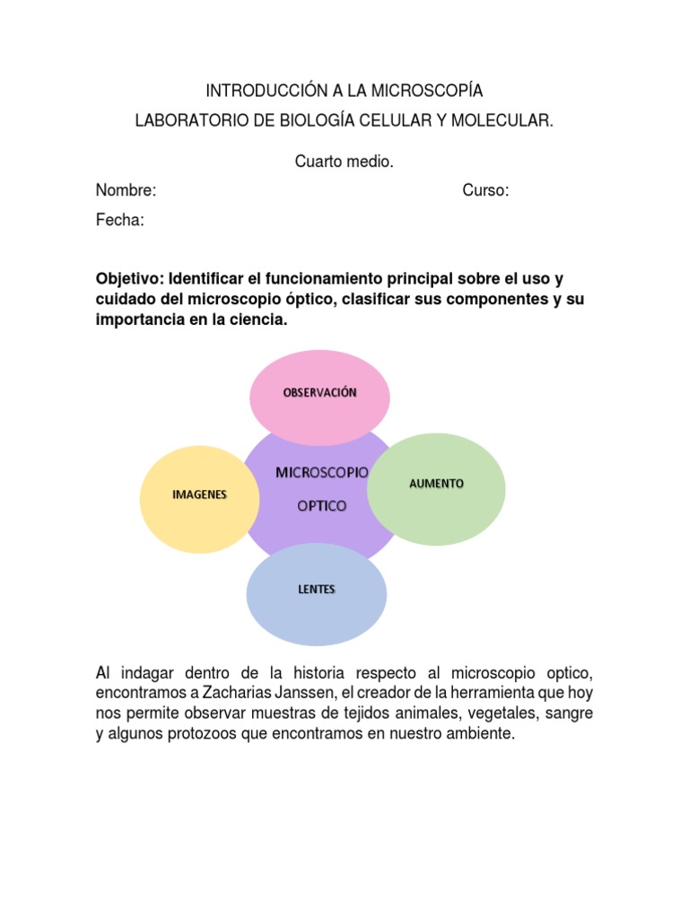 Microscopia Optica | PDF | Microscopio | Óptica