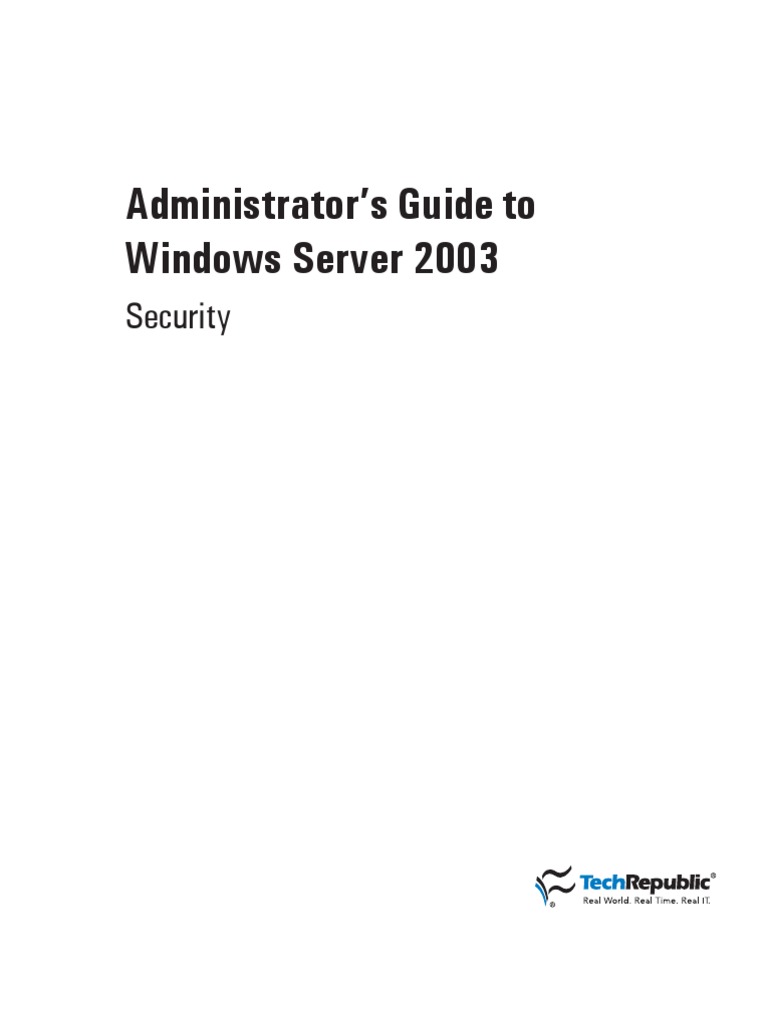 Security Chapter Download | PDF | Windows 2000 | Group Policy