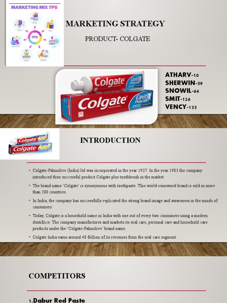 MS PPT (Colgate) | PDF | Marketing | Brand