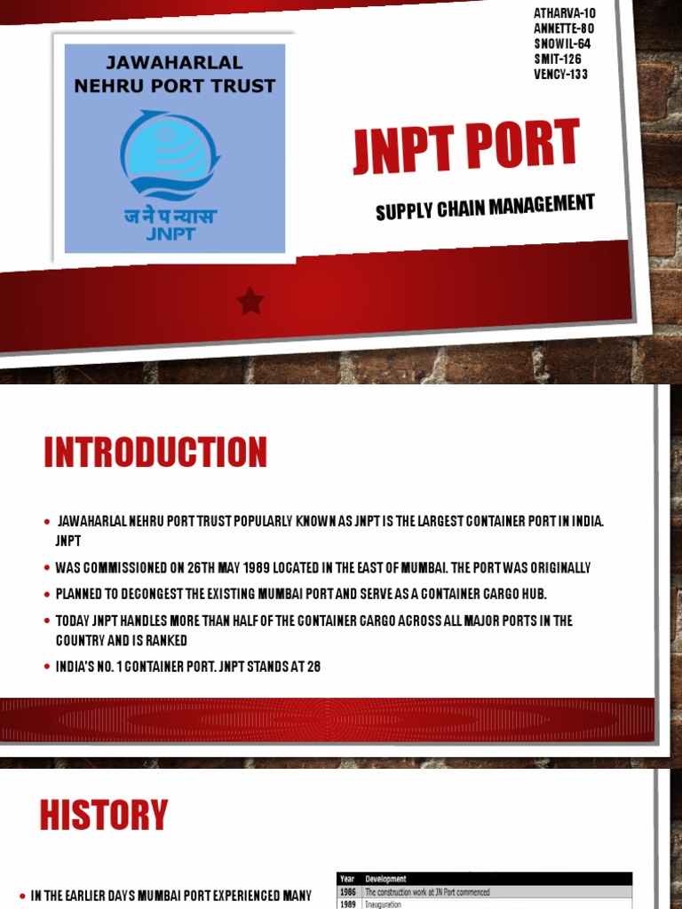 JNPT: India's Largest Container Port | PDF | Transport | Economies