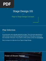 Set Design Ground Plans | PDF