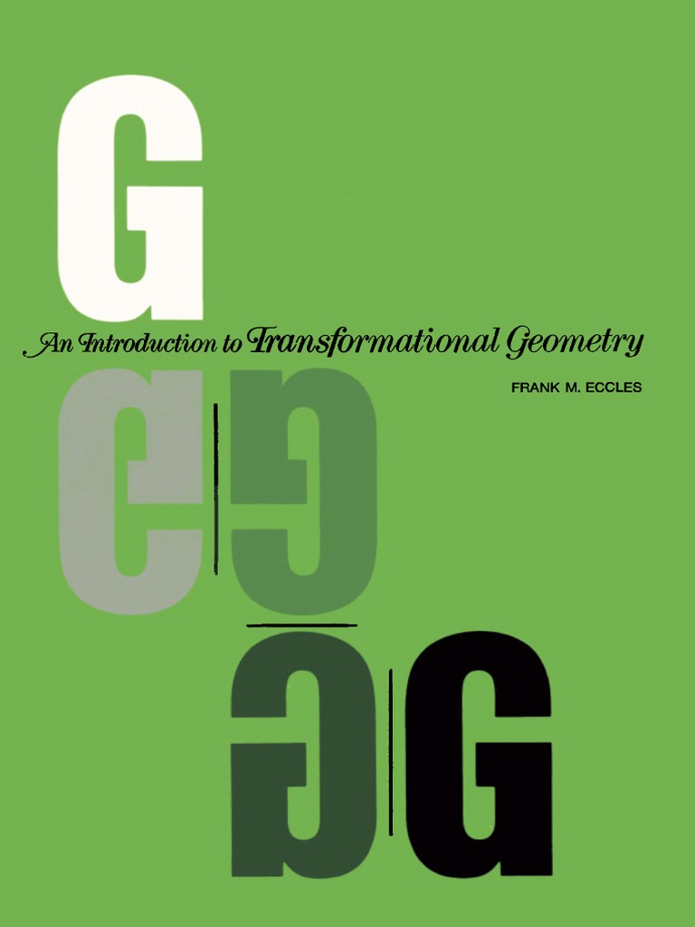 An Introduction To Transformational Geometry by F. M. Eccles | PDF