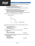 PPC Question & Answer For IGCSE Students | PDF | Economics | Industries