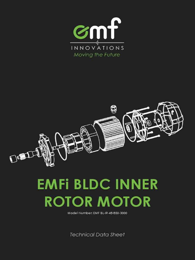 Emfi BLDC Inner Rotor Motor: Technical Data Sheet | PDF | Electric ...