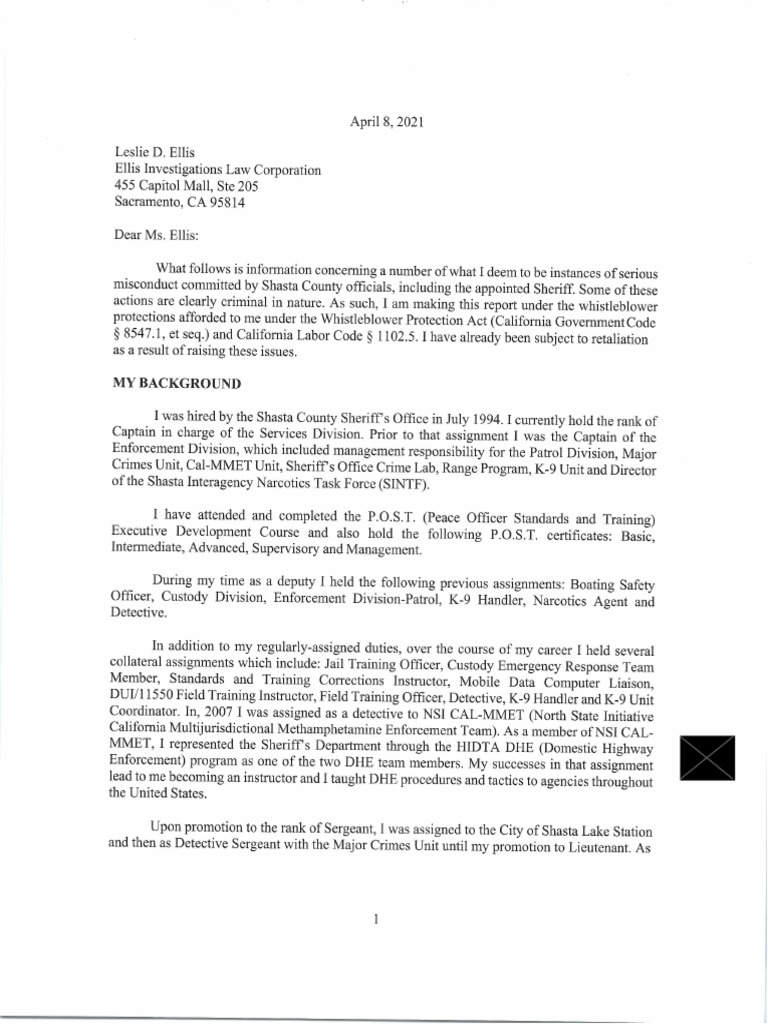 Kropholler Whistle Blower Report | PDF