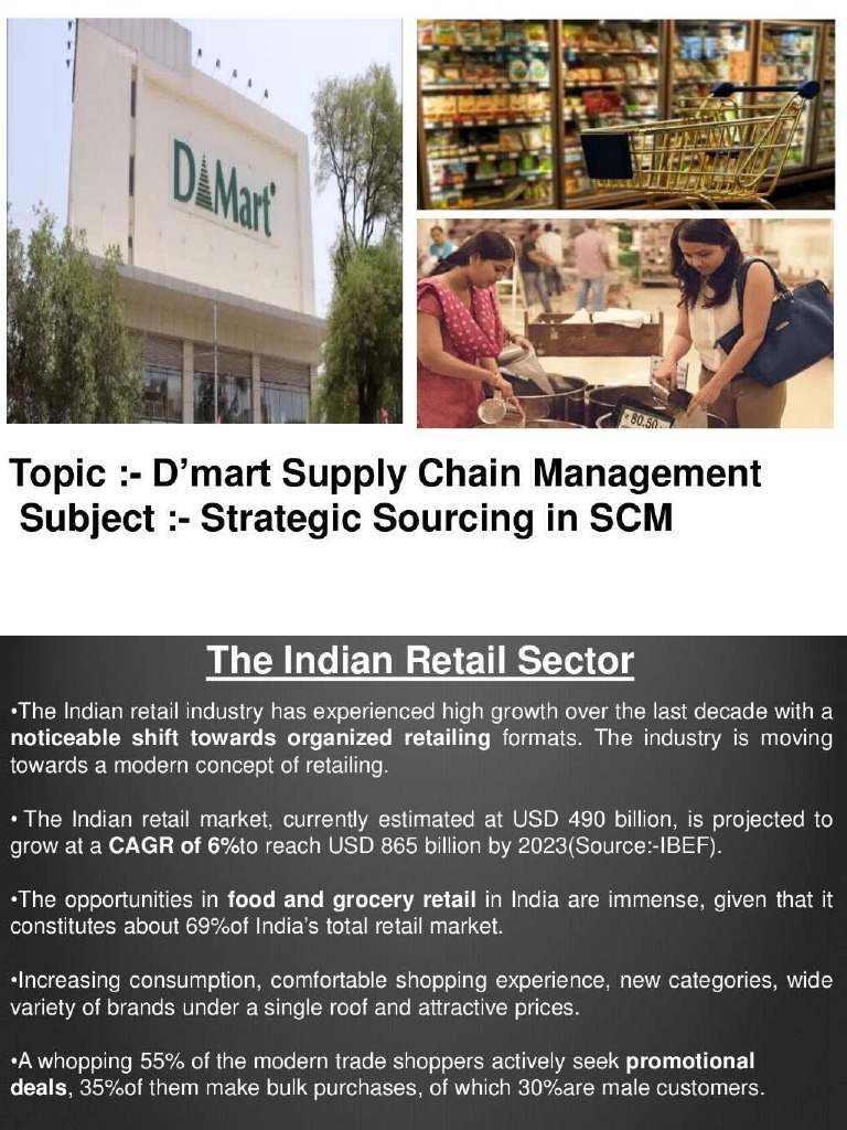 Dmart Supply Chain Management | PDF
