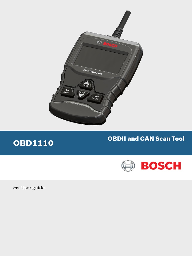 OBDII and CAN Scan Tool: en User Guide | PDF | Throttle | Manufactured ...