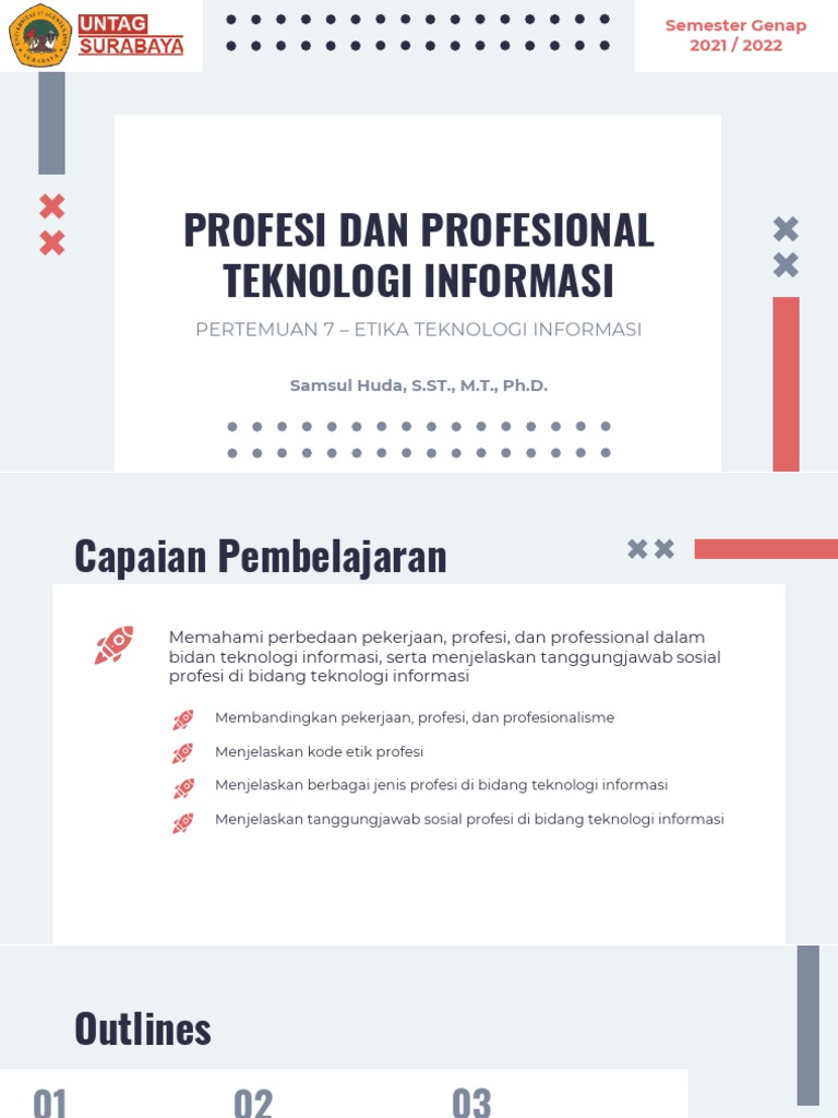 Profesi di Bidang Teknologi Informasi | PDF