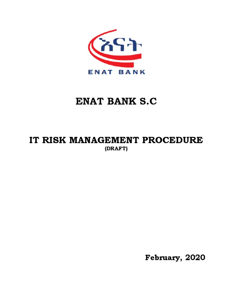 It Risk Procedure Updated 2021 | PDF | Risk | Risk Management