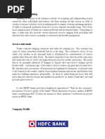 HDFC Bank - Organisation Structure & Functional Departments | PDF ...