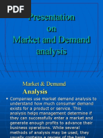 Chapter 2 Market Demand Analysis | PDF | Forecasting | Feasibility Study