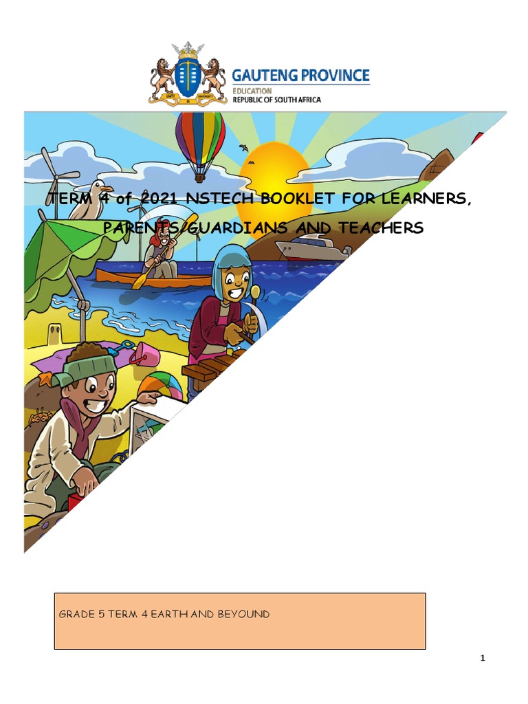 Grade 5 Term 4 Resource Booklet 2021-2 | PDF | Planets | Rotation