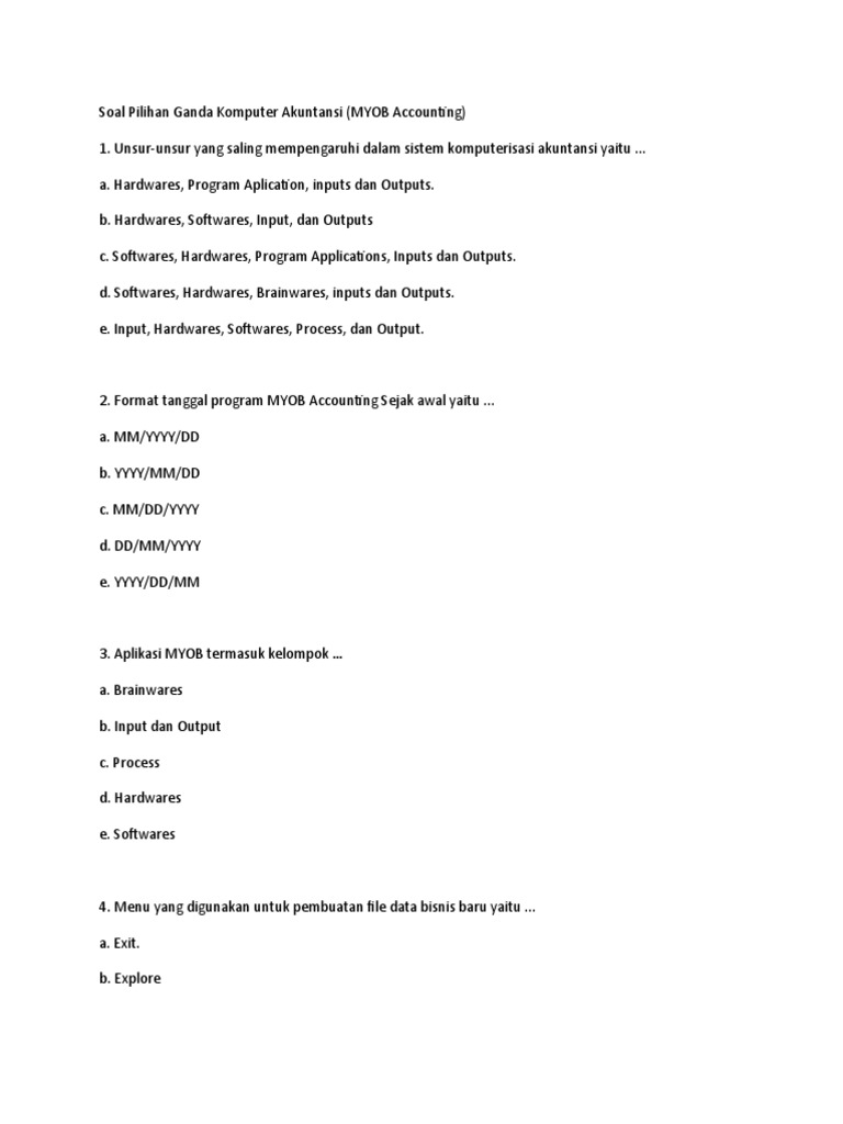 Latihan Soal Kompak | PDF