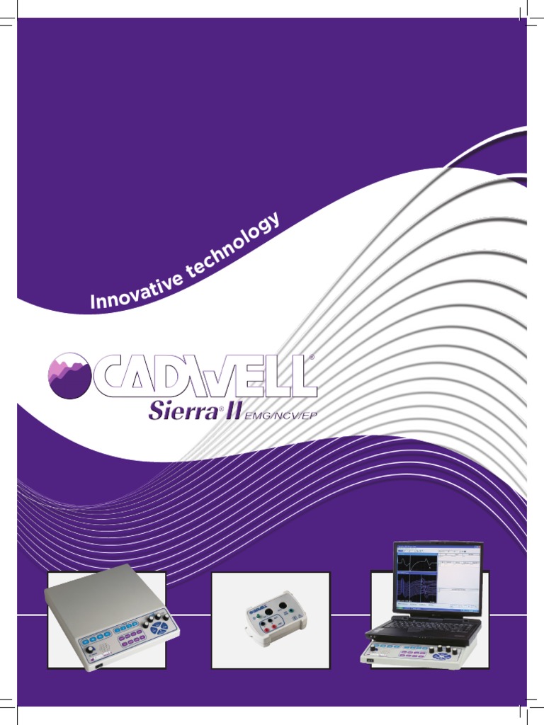 Cadwell Sierra II Wedge Brochure | PDF | Computer Monitor | Computing