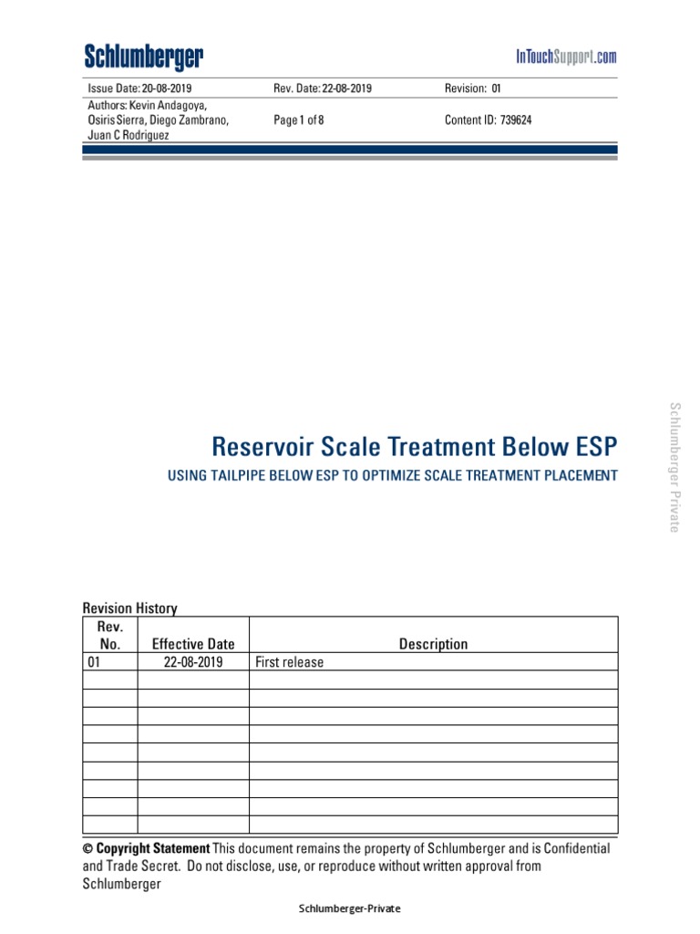 Using Tailpipe To Optimize Scale Treatment Placement 01 - 7396421 - 01 ...