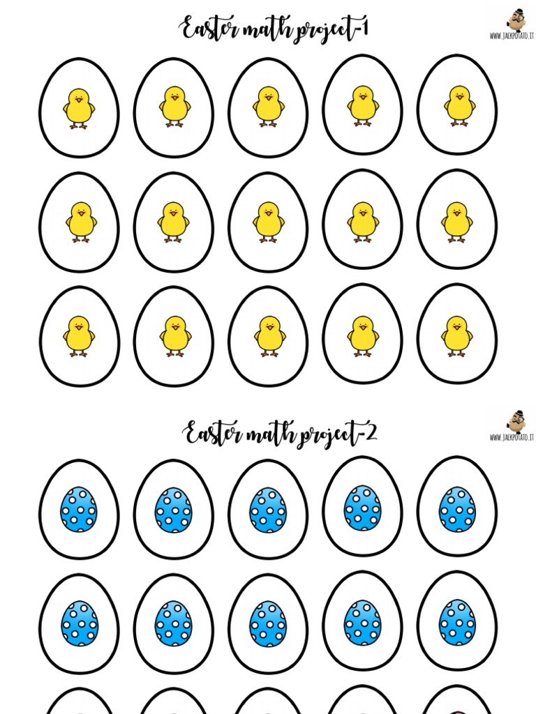 Easter Math Project | PDF