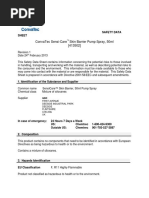 Sensitive Shave Foam Safety Data Sheet | PDF | Toxicity | Workplace