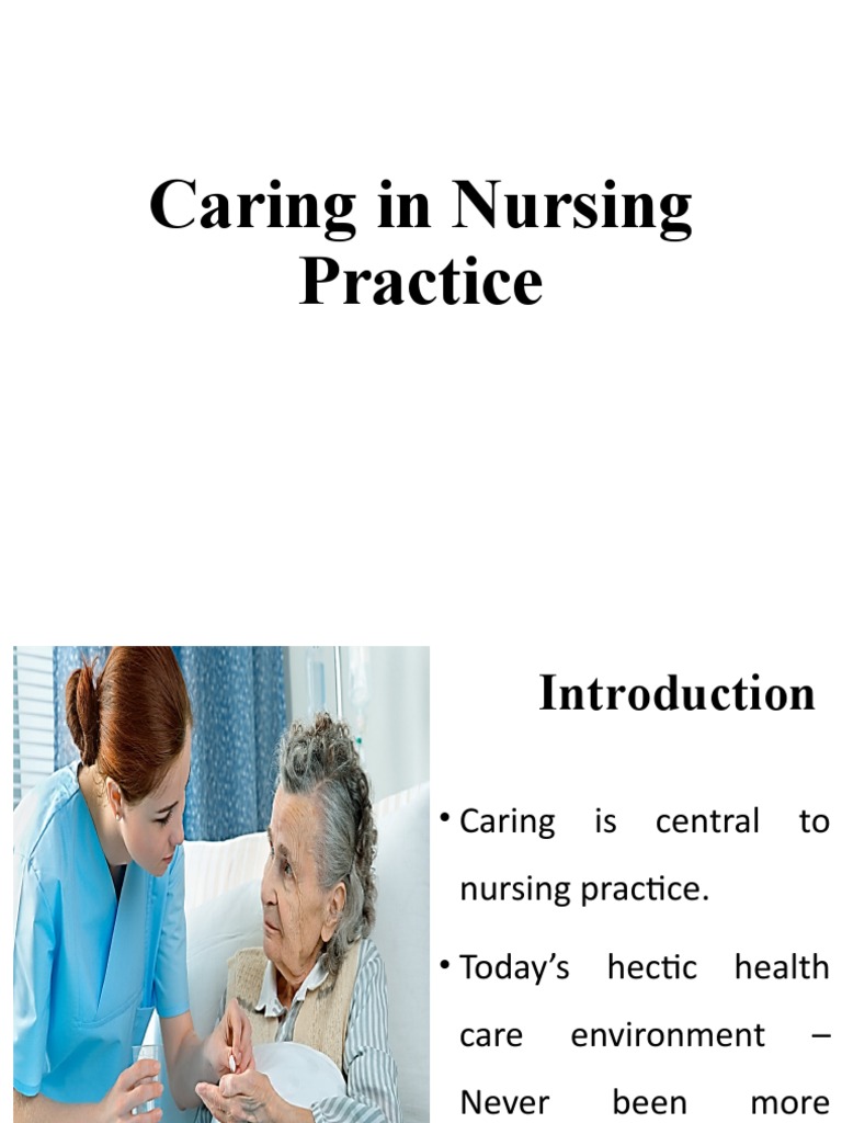 A. AC Caring and Advocacy | PDF | Nursing | Patient
