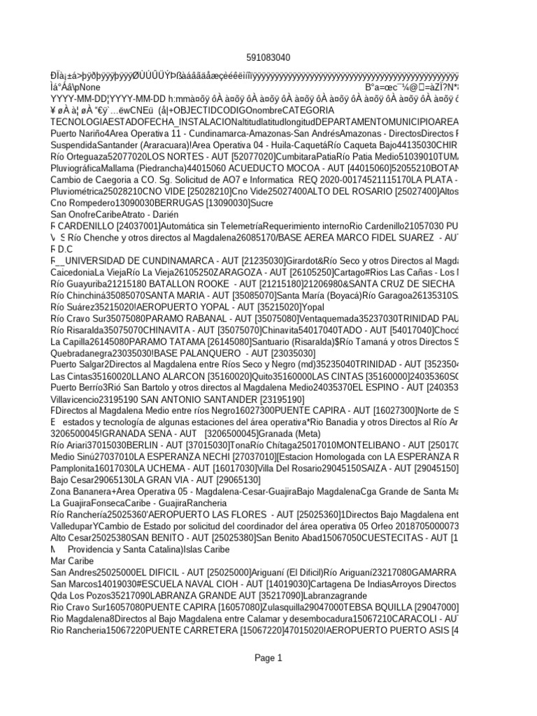 Cne Ideam | PDF | Ciencias de la Tierra | Hidrología