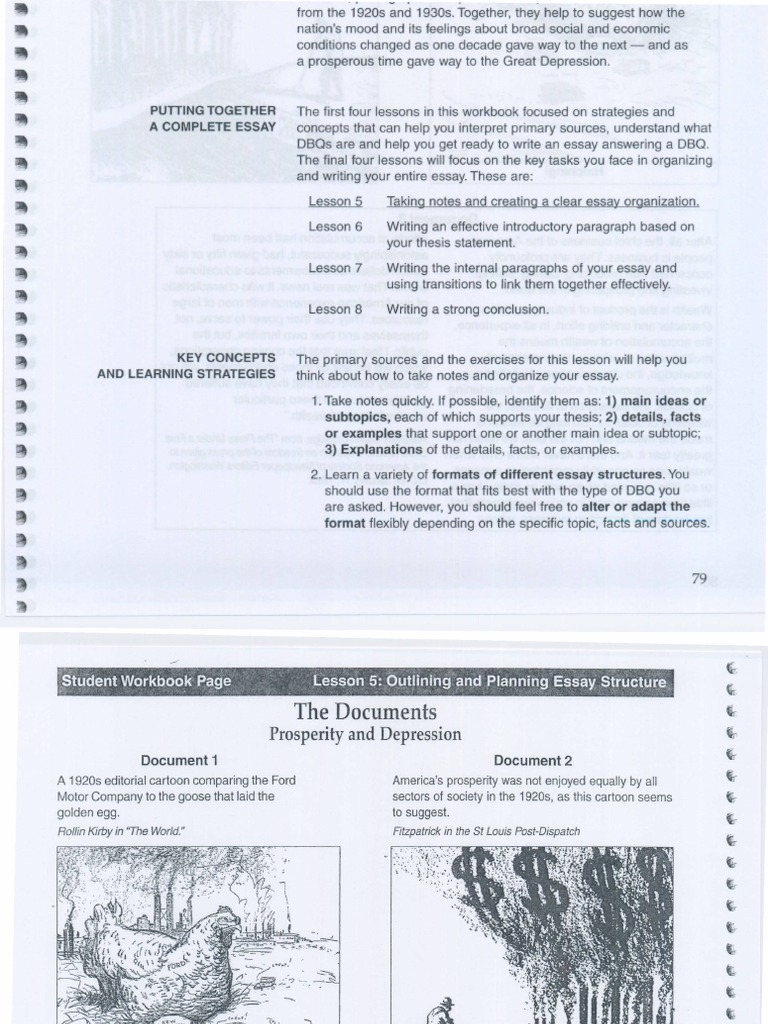 DBQ #5 1920's & 1930's | PDF