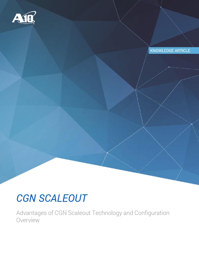 KA CGN Scaleout | PDF | Router (Computing) | Computer Network