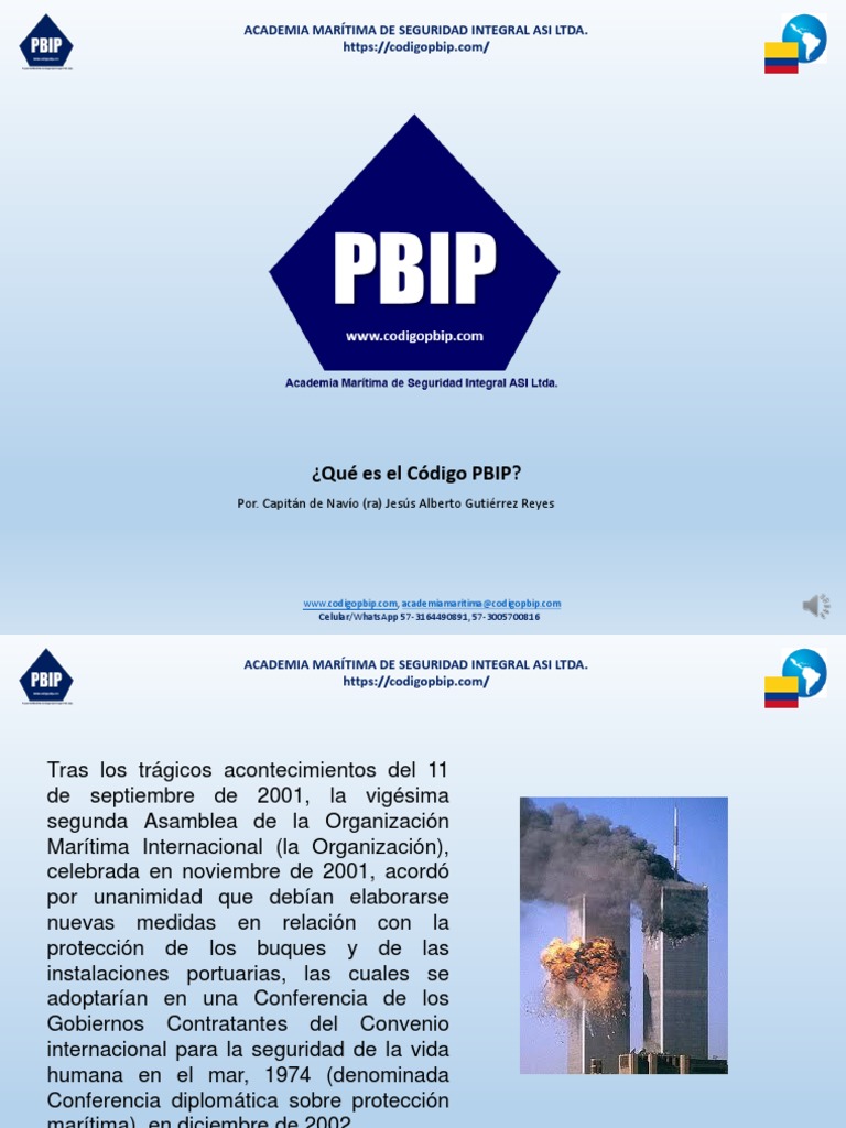 Que Es El Codigp Pbip | PDF | Negocios | Ciencia y matemática