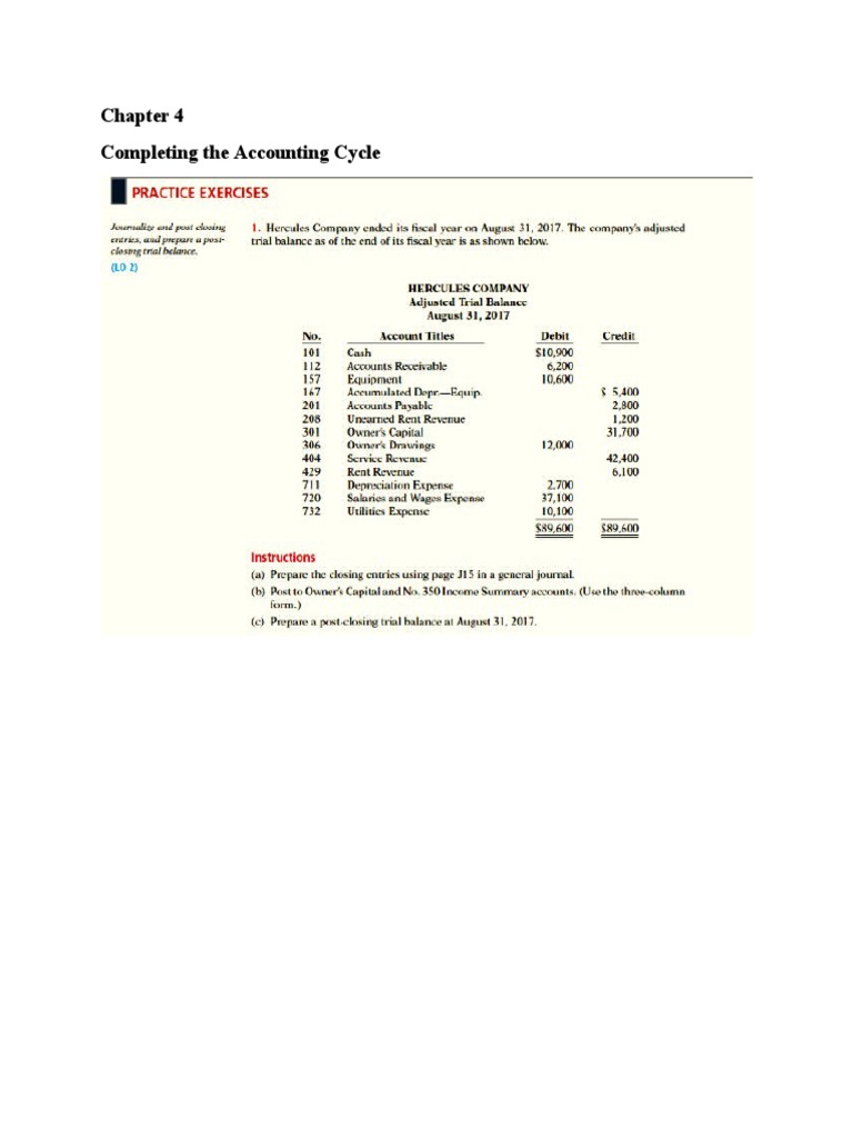 Chapter 4 - Exercises and Solutions | PDF