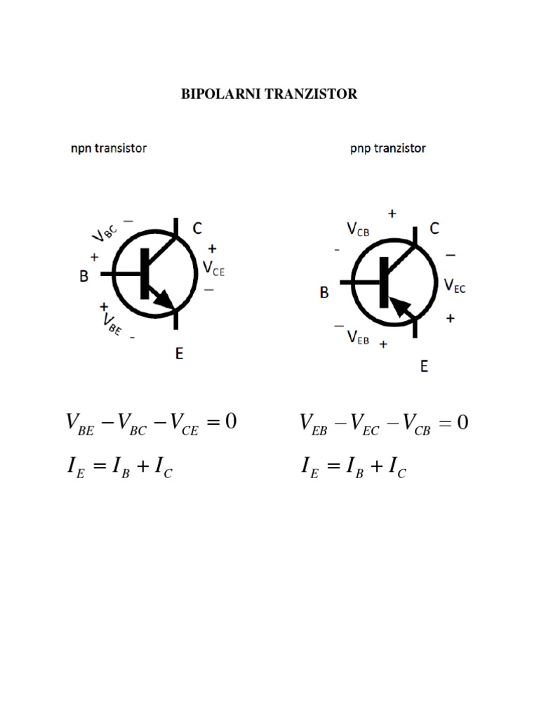 Bipolarni Tranzistor Danlodiran | PDF