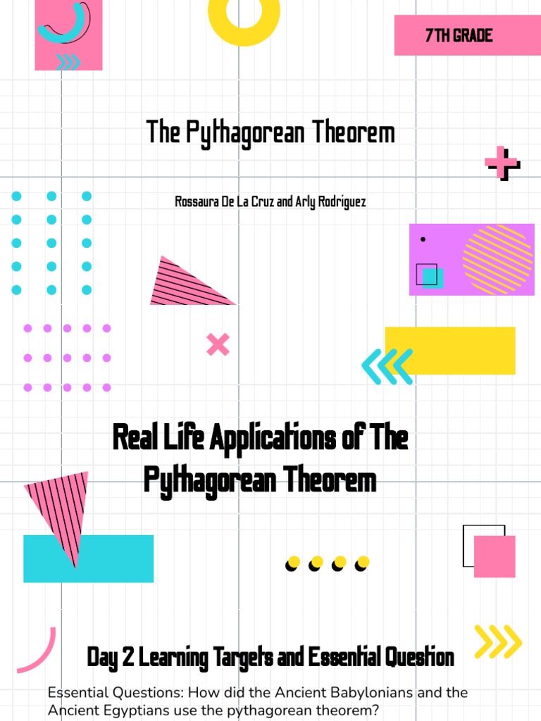 Day 3 The Pythagorean Theorem | PDF | Euclidean Plane Geometry ...