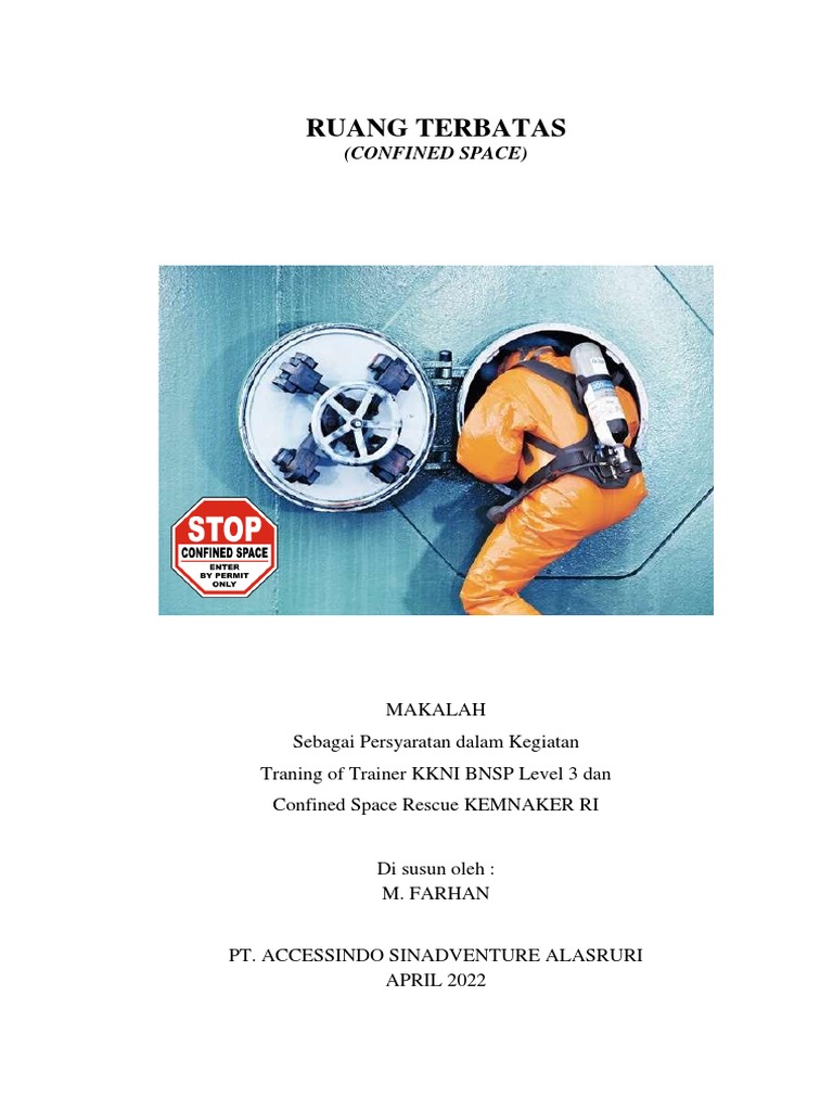 Confined Space | PDF