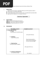 Detailed Lesson Plan in Physical Education Grade 2 Gerald | PDF ...