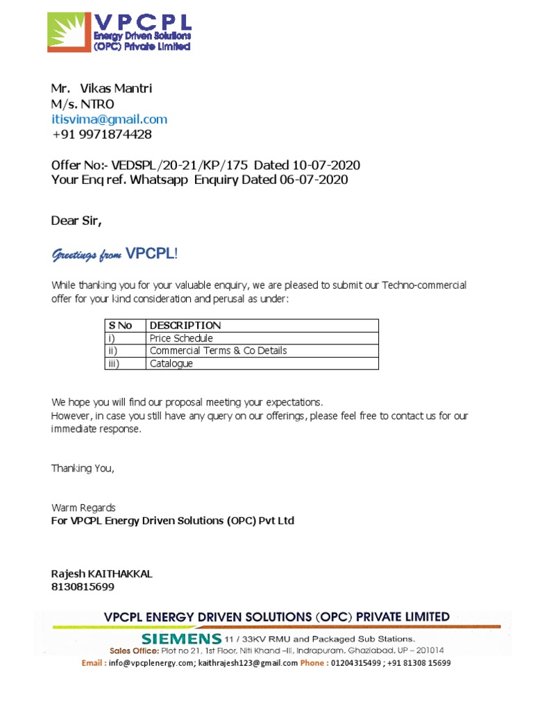 Greetings From Greetings From Greetings From Greetings From VPCPL VPCPL ...