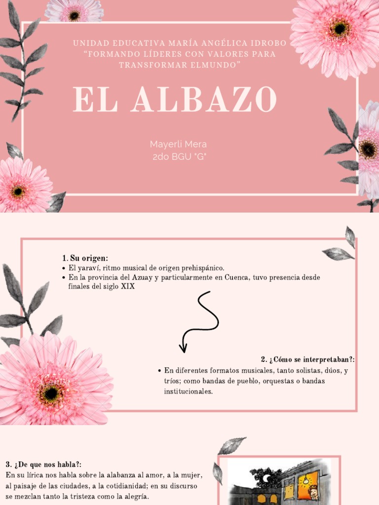 Vestimenta y Origen del Albazo | PDF