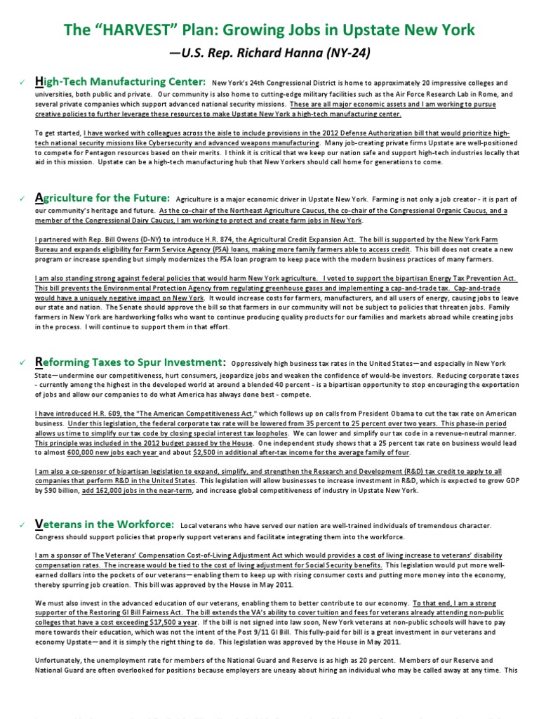 Harvest Plan | PDF | Cost Of Living | Science, Technology, Engineering ...