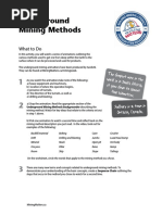 AVOCA Mining Method | PDF | Economic Geology | Mining