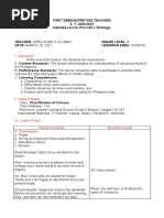 Detailed Lesson Plan in | PDF | Volcano | Types Of Volcanic Eruptions