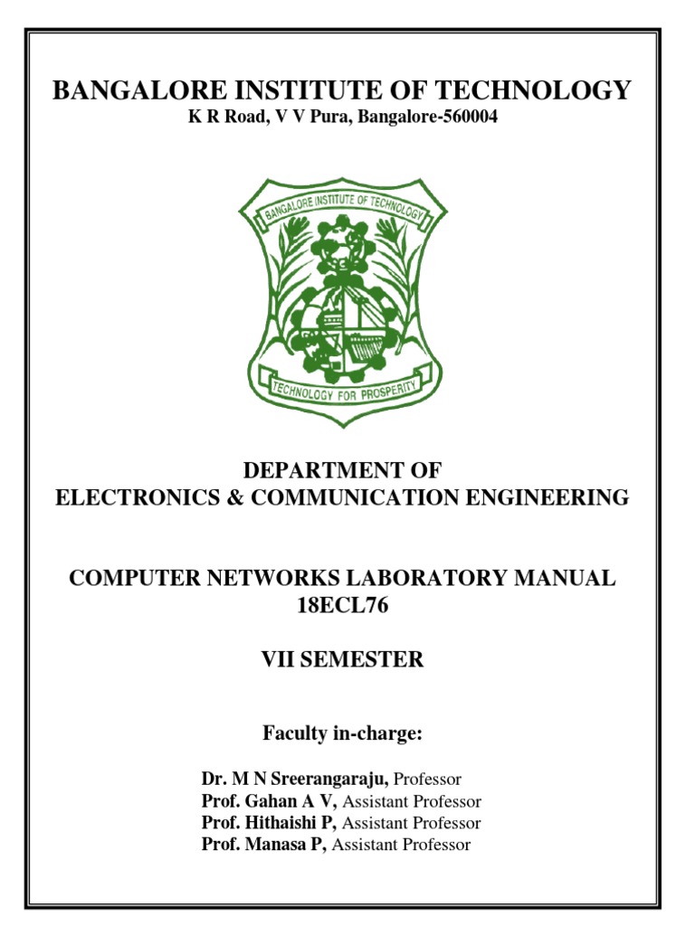 CN Lab Manual Updated | PDF | Computer Network | Network Switch