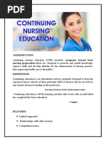 Inservice Education | PDF | Nursing | Competence (Human Resources)