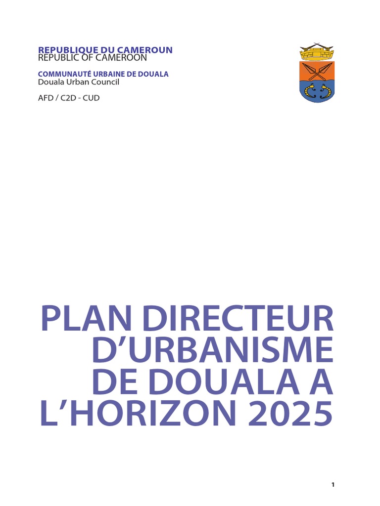 Plan Directeur D Urbanisme | PDF | Taxe foncière | Cameroun