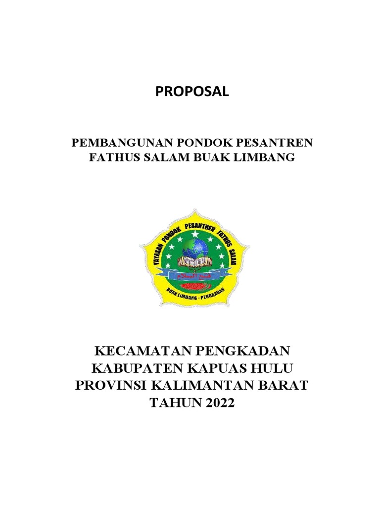 Proposal Ponpes 1 | PDF