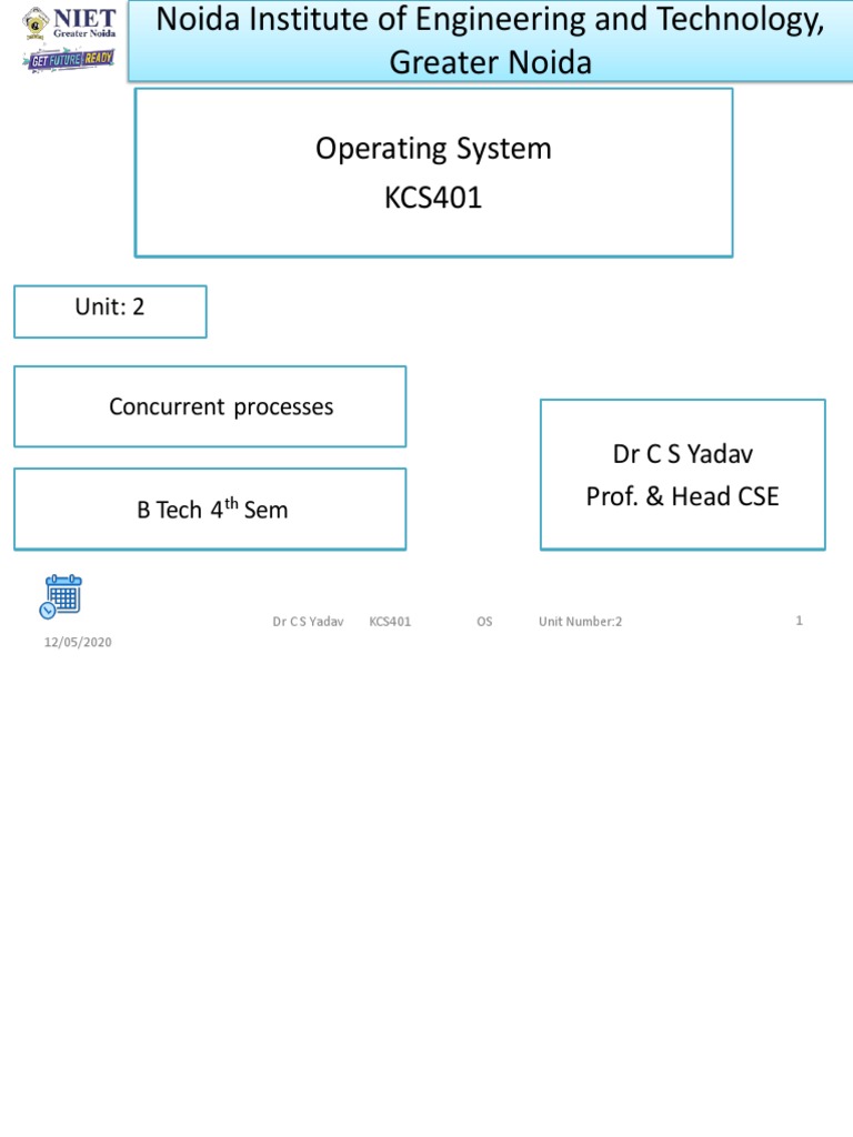 Operating System KCS401: Unit: 2 | PDF | Information Technology ...