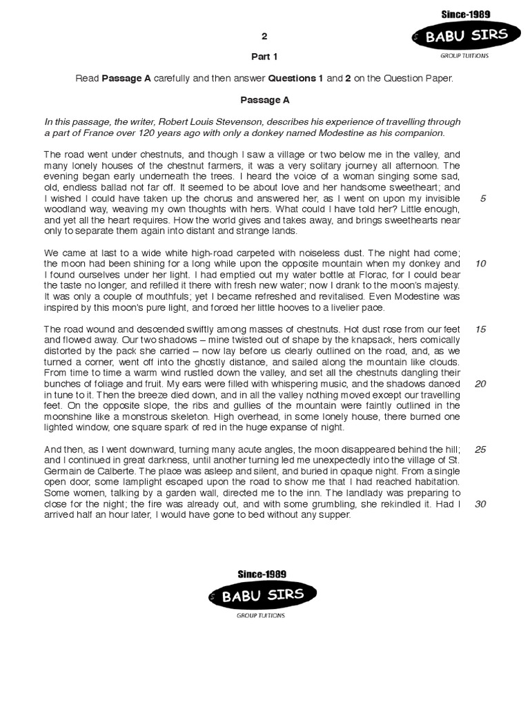 English Test XTH Igcse 04-12-2021 | PDF