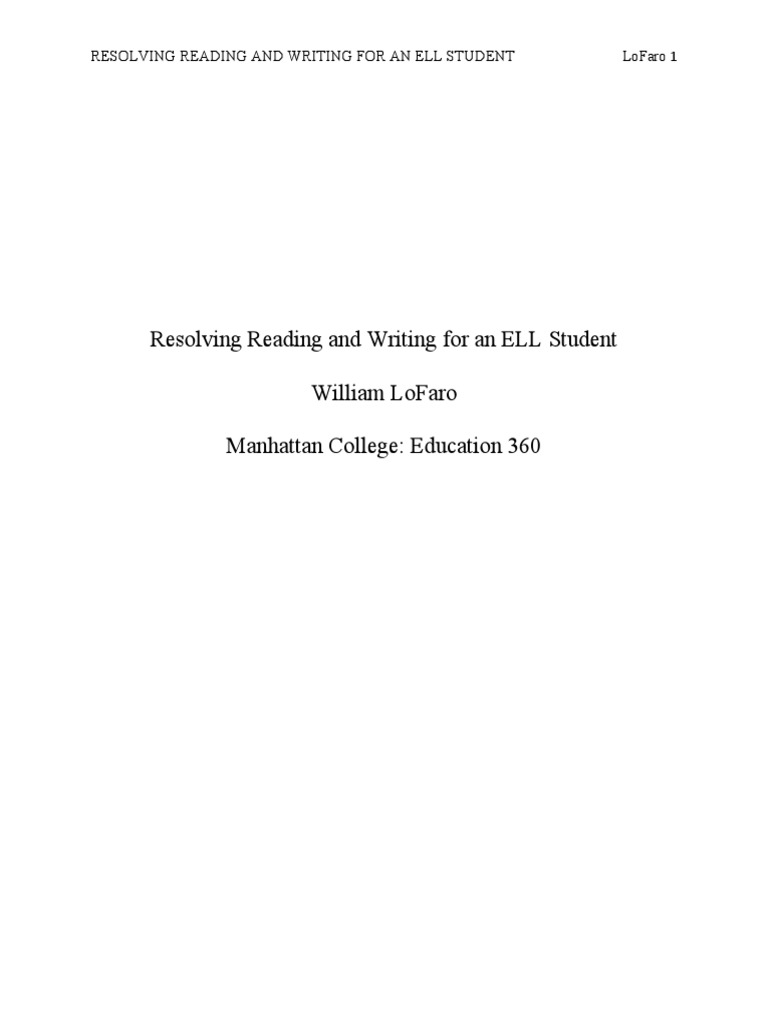 William L - Educ 360 - Action Research | PDF | Literacy | Learning