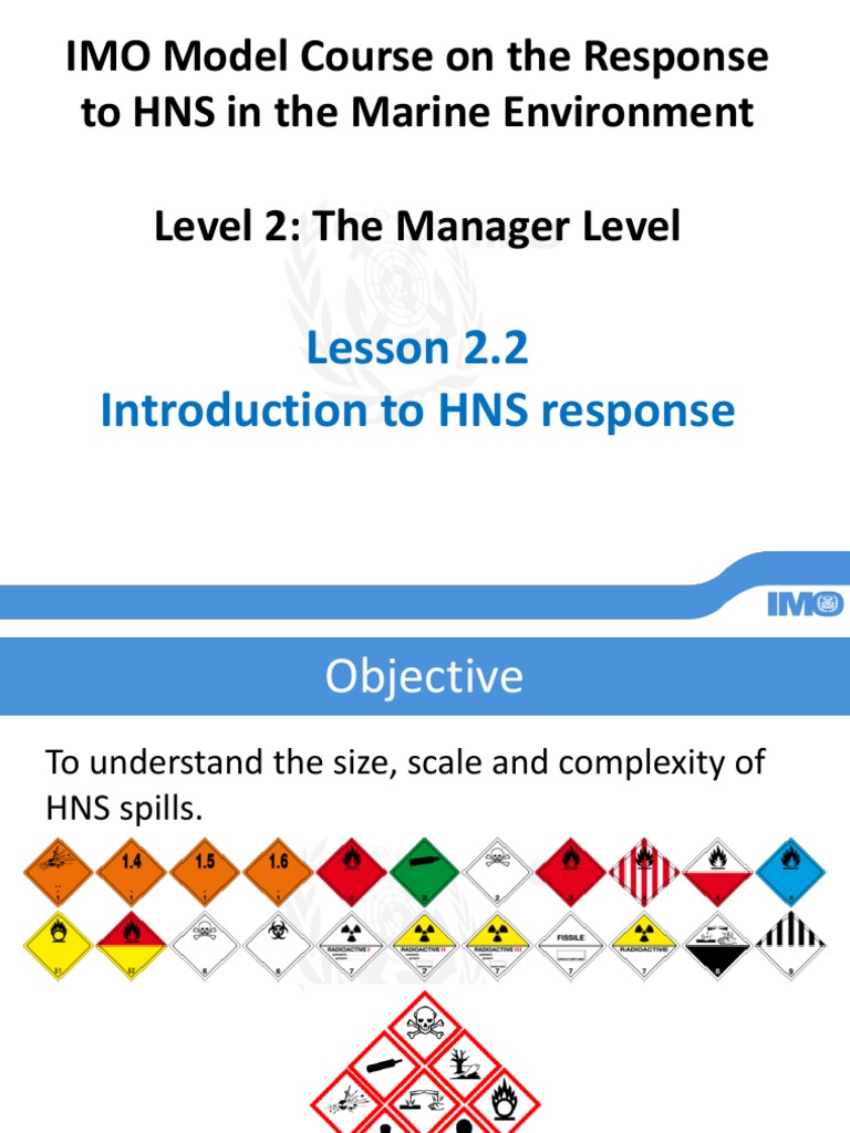 HNS Manager Level - 2. Introduction To HNS Spills | PDF | Oil Spill | Risk