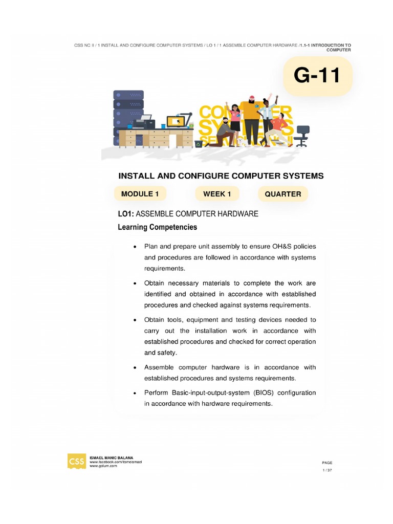 1.1-1 Computer Hardware BOOK FINAL (2) (1) - 01 | PDF
