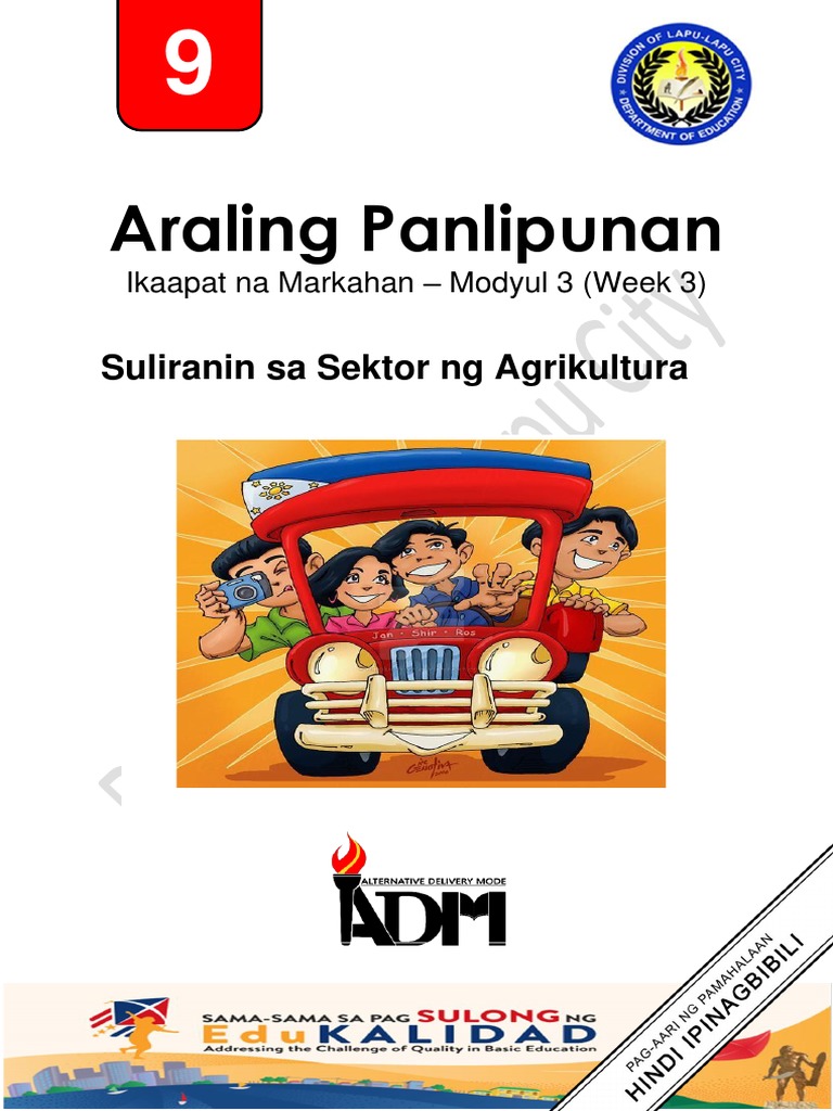 Aralpan9 Q4 M3 W3 | PDF