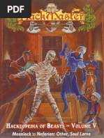 HackMaster - Hacklopedia - Monster Matrix | PDF