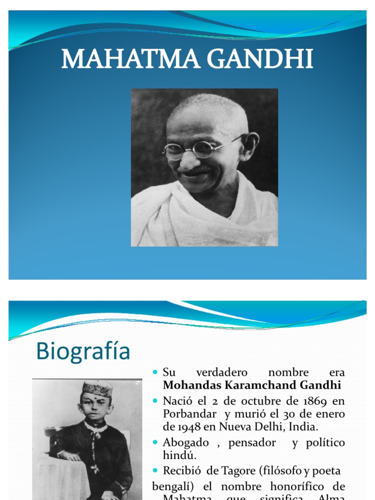 Mahatma Gandhi | PDF | Mahatma Gandhi | Política (general)