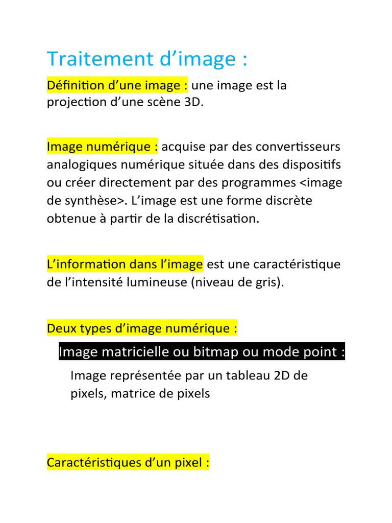 Différences entre images matricielles et vectorielles | PDF | Image ...