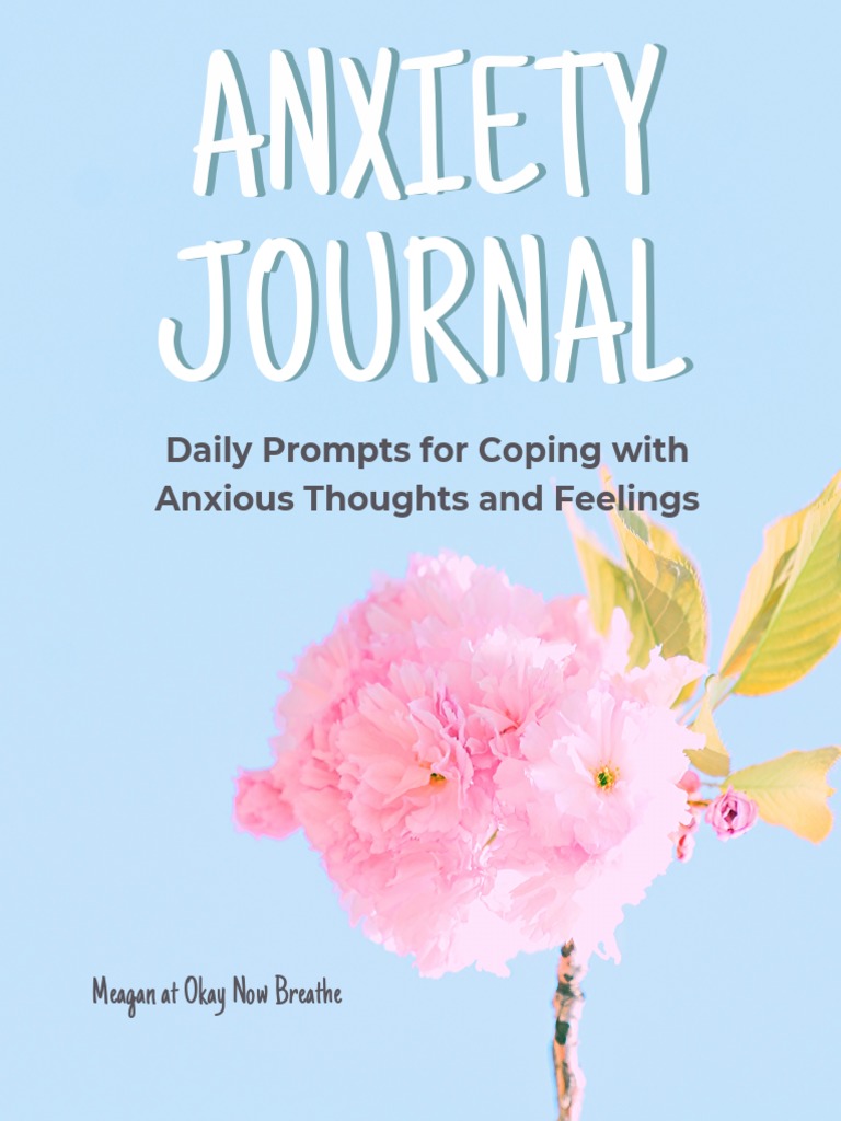 Anxiety Journal Daily Prompts For Coping With Anxious Thoughts and ...